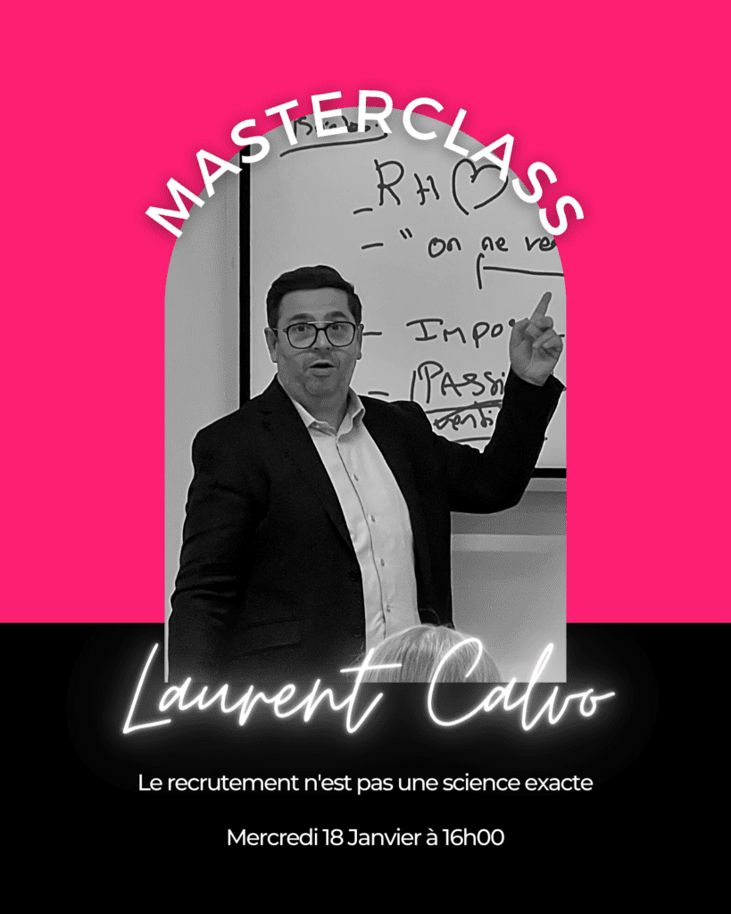 ESAGE – Masterclass animée par Laurent CALVO